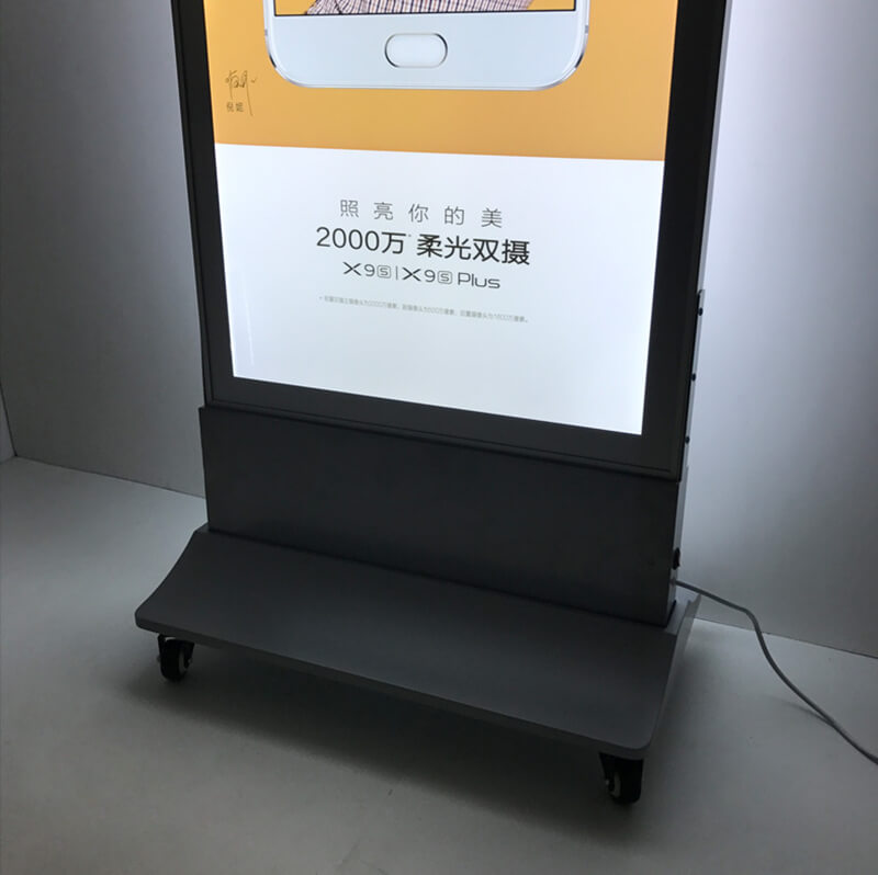 Floor Mag Light Box E04F1 - Buy Moving Light Box, Wheeled Lightbox ...