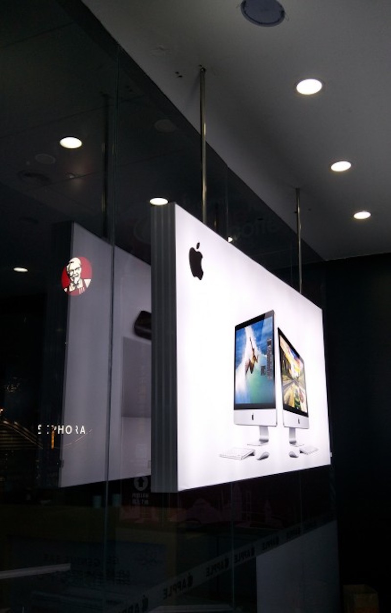 Hang Light Box E04C3 - Buy Hang Lightbox, Double Light Box, Edgeless ...