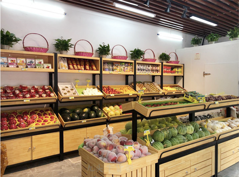 Store Fruit Rack E19-2 - Buy Retail Fruit Racks, Retail Fruit Counter ...