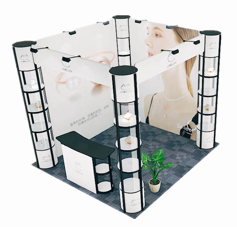10ft*10ft Booth Stand E01B4 - Buy Booth Builder, Modular Booth, Modular ...