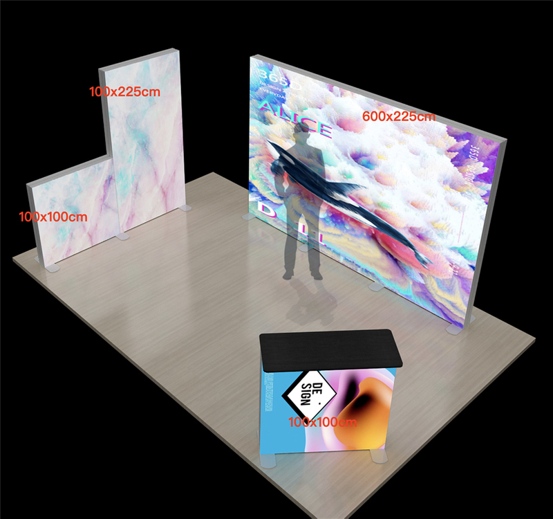 Portable Lightbox Booth E01D4 - Buy Light Box Booth, Illuminated Trade ...