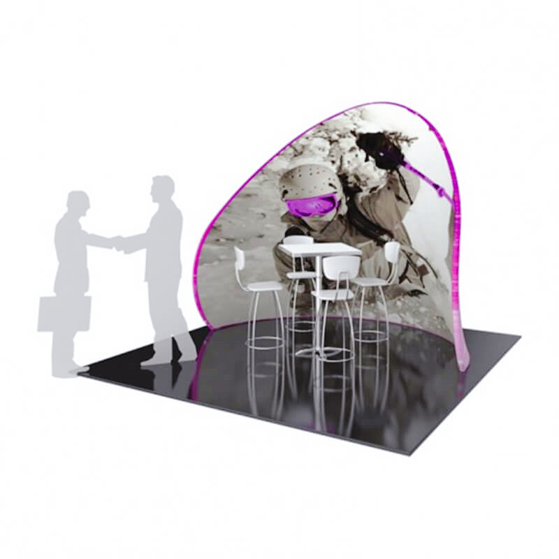 Semi-circle Wall Display E03A7 - Buy Fabric Wall Display, Banner ...